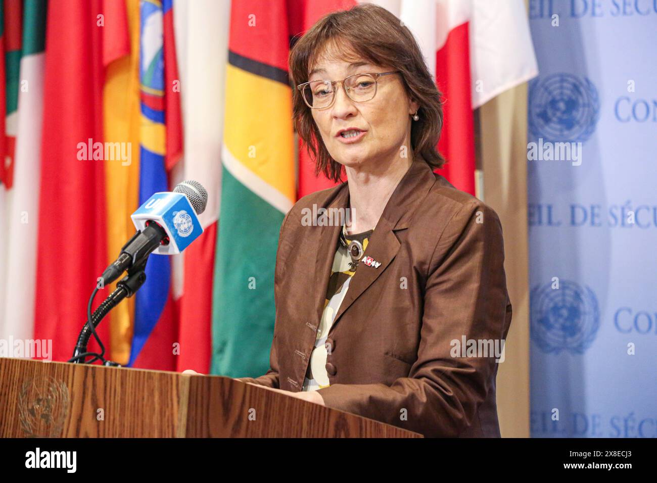 New York, New York, USA. 24th May, 2024. Permanent Ambassador of ...