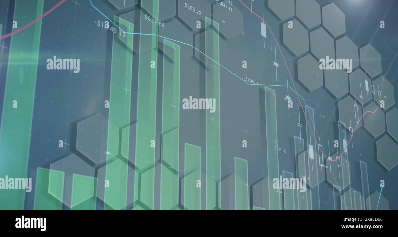 Displaying glowing big data hi-res stock photography and images - Alamy