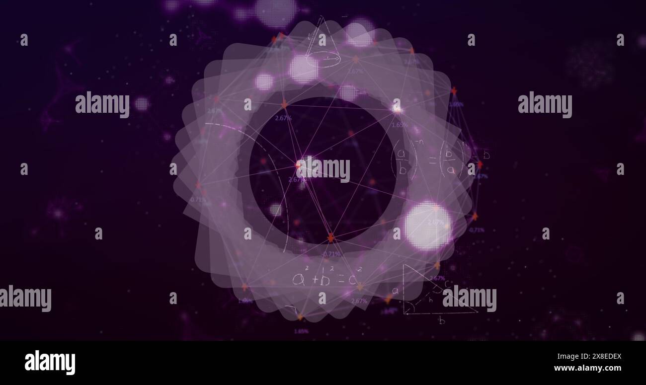 Animation chemical formulas over dna hi-res stock photography and ...