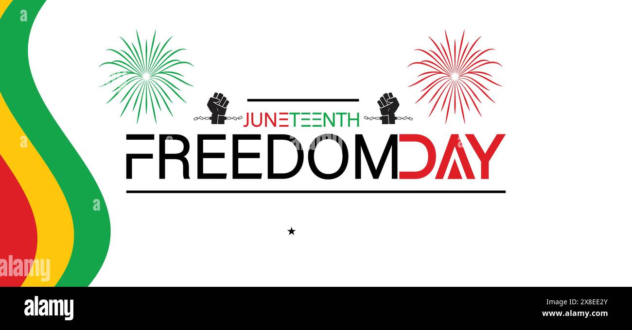 History Juneteenth Inspirational Design Journey Stock Vector Image ...