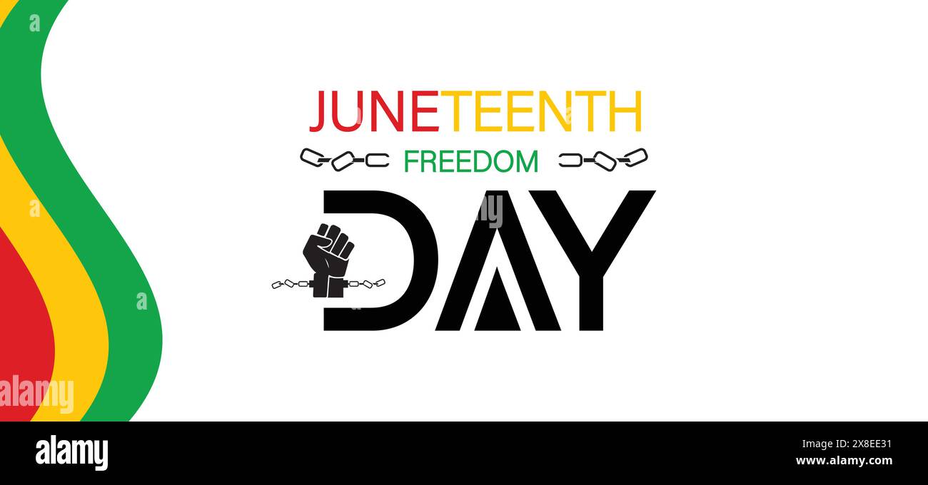 Honoring Juneteenth A Celebration of Freedom Stock Vector Image & Art ...