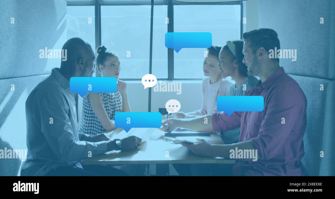 Diverse group work colleagues brainstorming hi-res stock photography ...