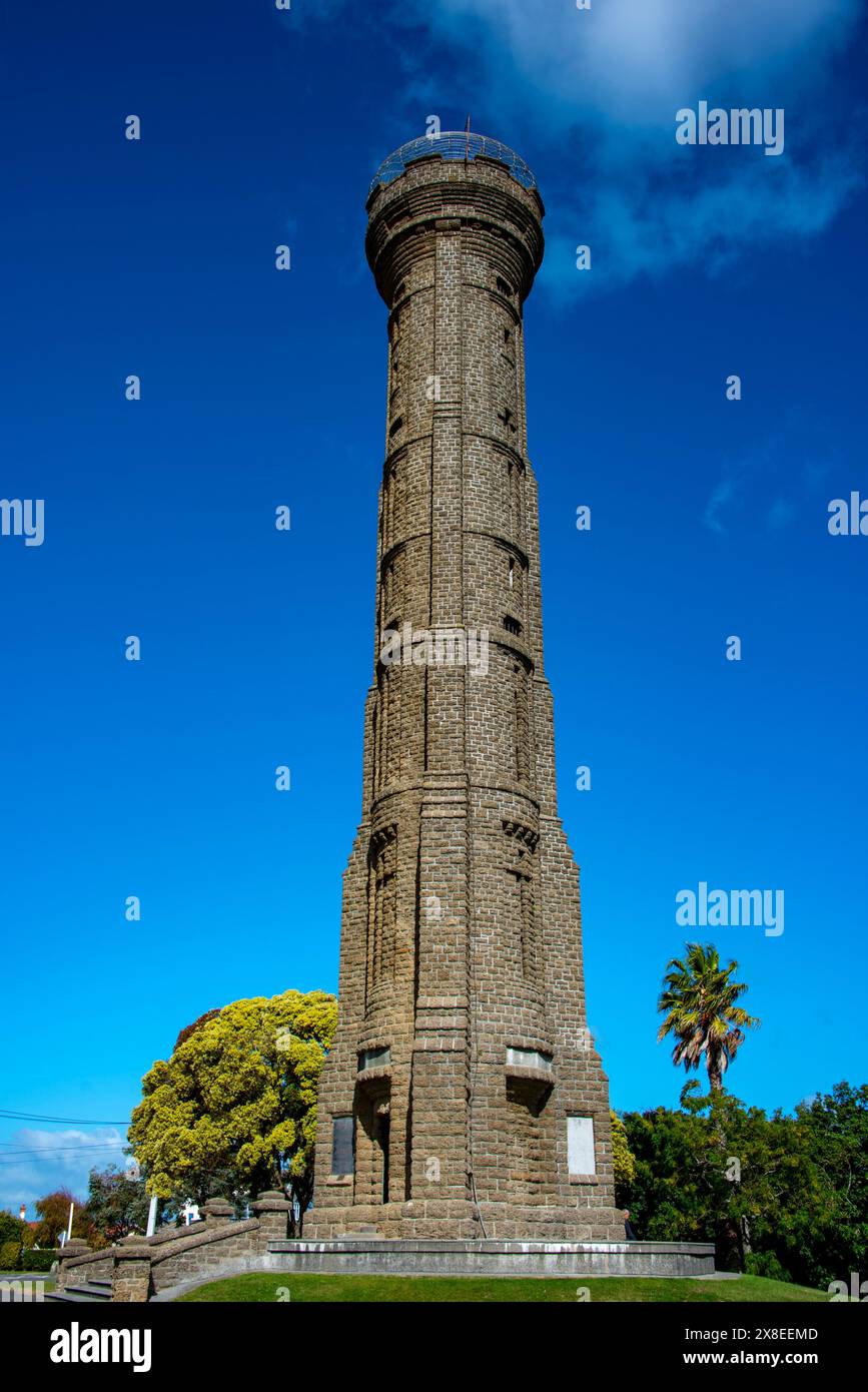 War Memorial Tower - Whanganui - New Zealand Stock Photo - Alamy