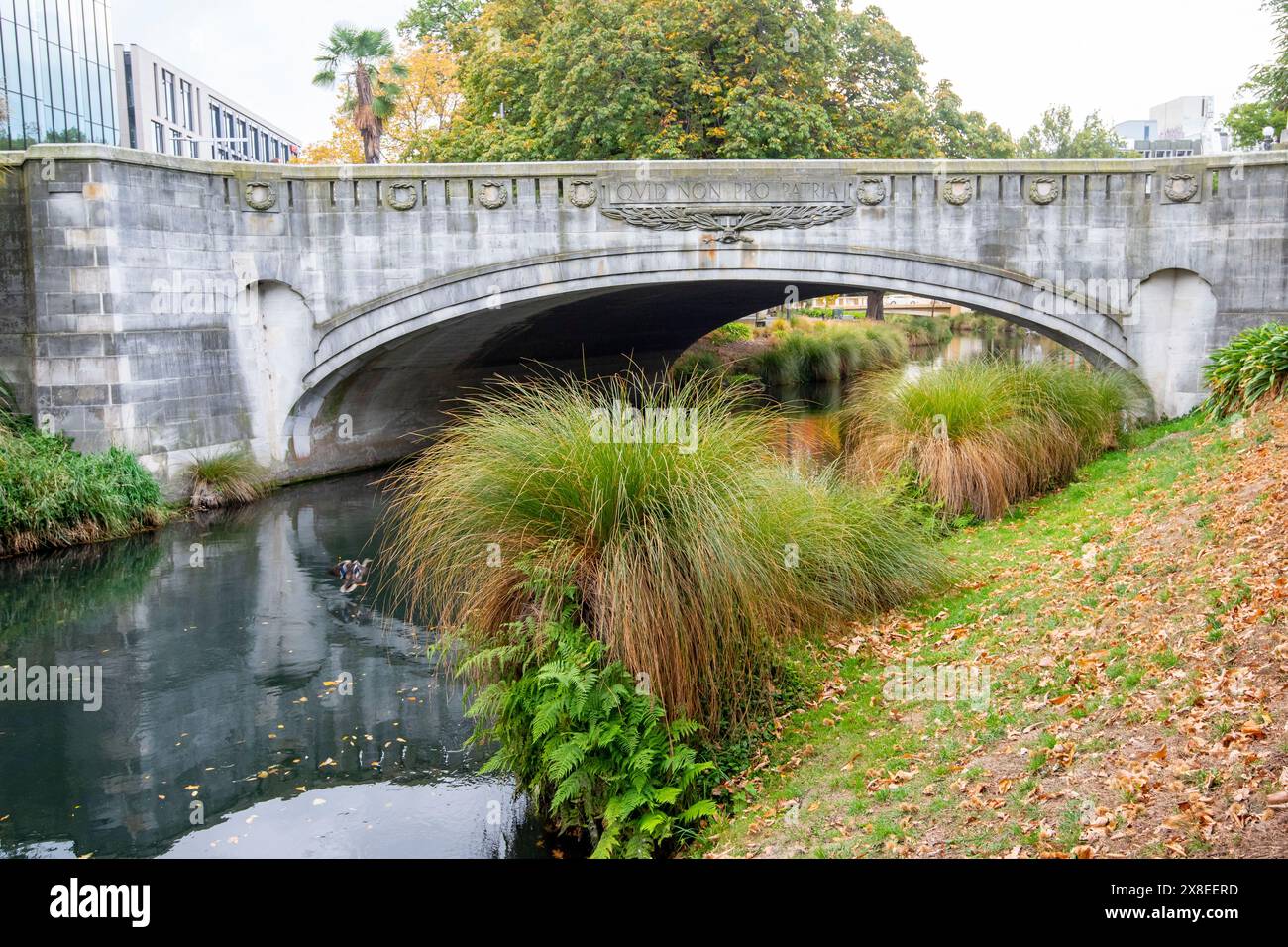 Bridge of Remembrance in Christchurch - New Zealand Stock Photo - Alamy