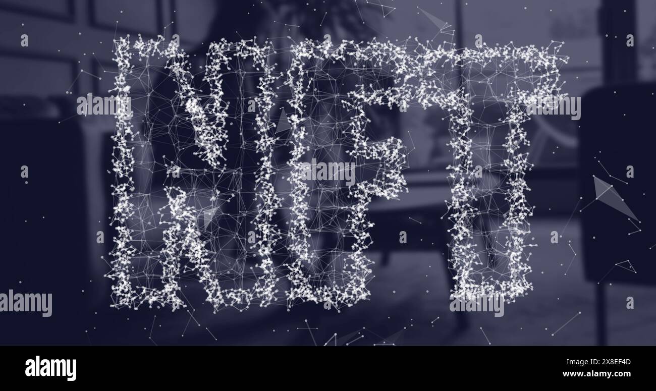 Cryptocurrency text technology dot hi-res stock photography and images ...