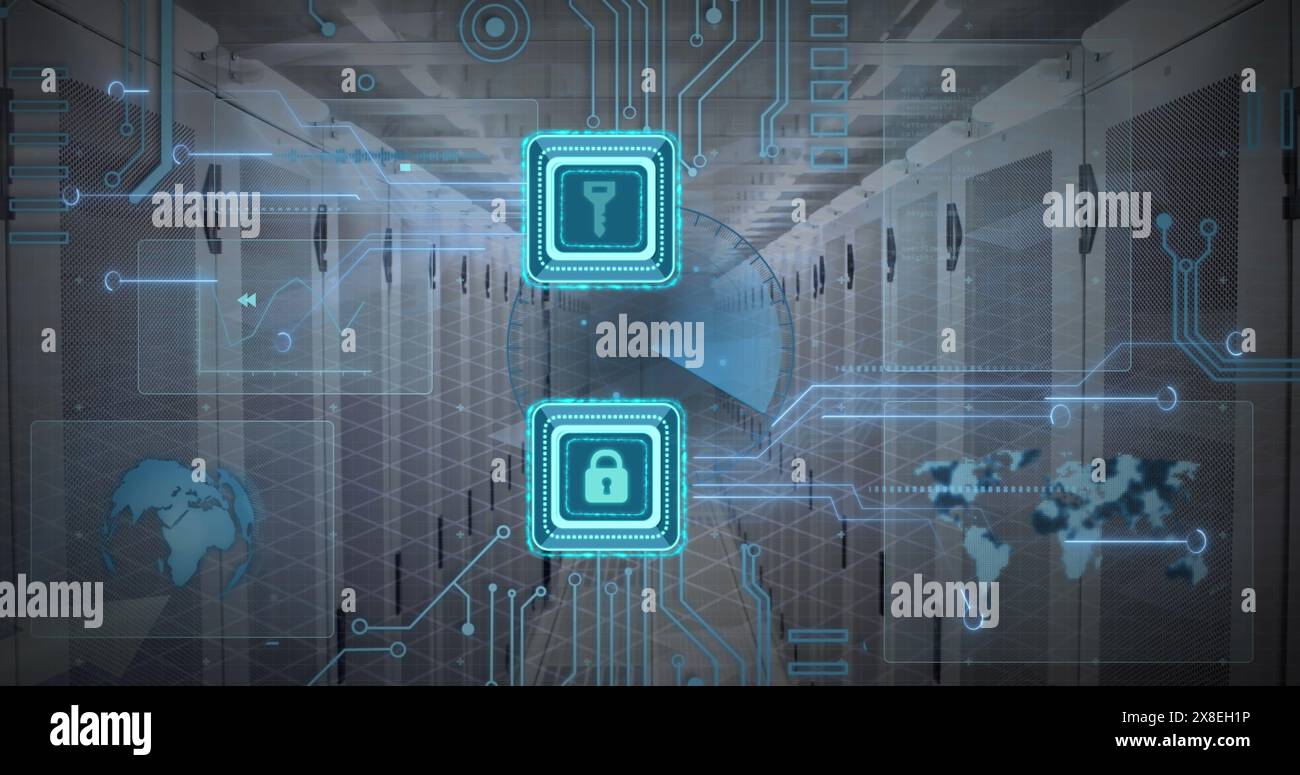 Zoom into map hi-res stock photography and images - Alamy