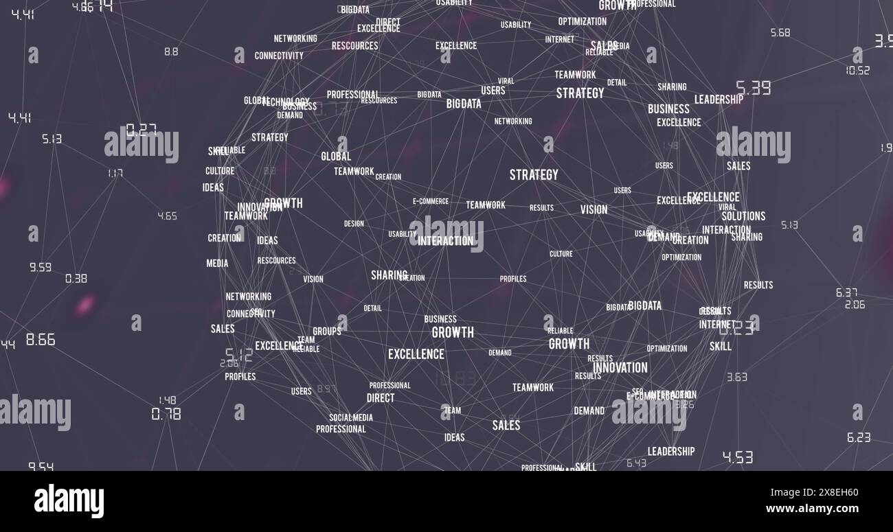 Image of data processing over computer servers Stock Photo - Alamy