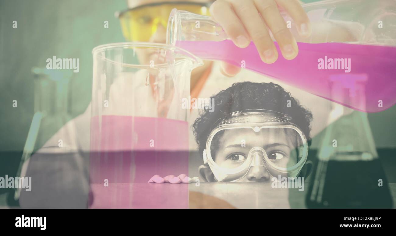 Digital composite of Science Composition Kids science Stock Photo - Alamy Digital composite of Science Composition Kids science Stock Photo - Alamy