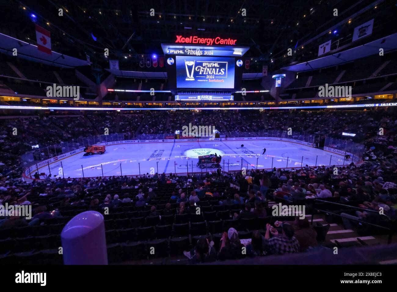 May 24, 2024, Minneapolis, Minnesota, USA: A wide view of Xcel Energy ...