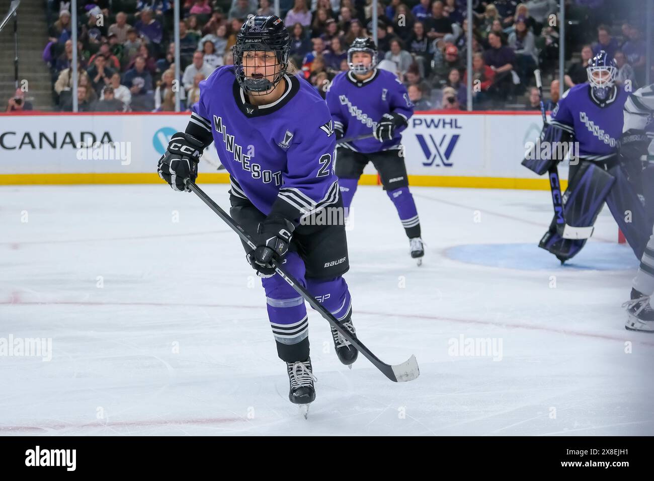 Minneapolis, Minnesota, USA. 24th May, 2024. Minnesota Defender EMMA ...