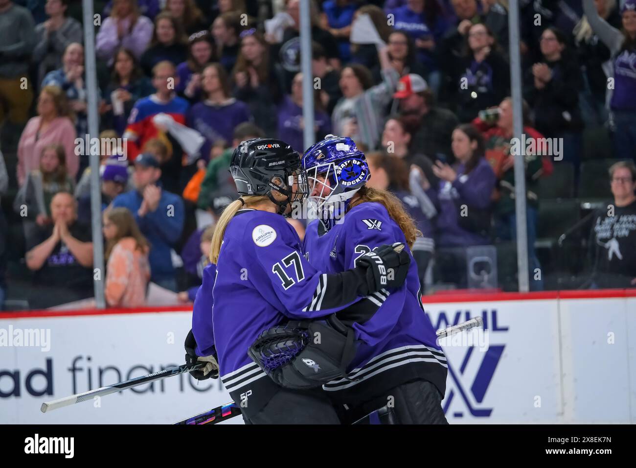 Minneapolis, Minnesota, USA. 24th May, 2024. Minnesota Forward BROOKE ...