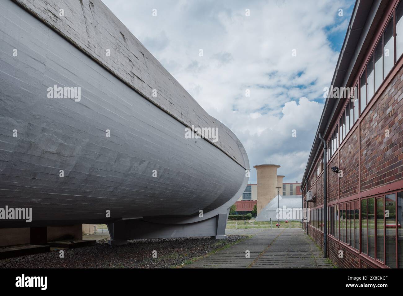 BERLIN, GERMANY - MAY 19, 2024: Outdoor exterior view of strange ...
