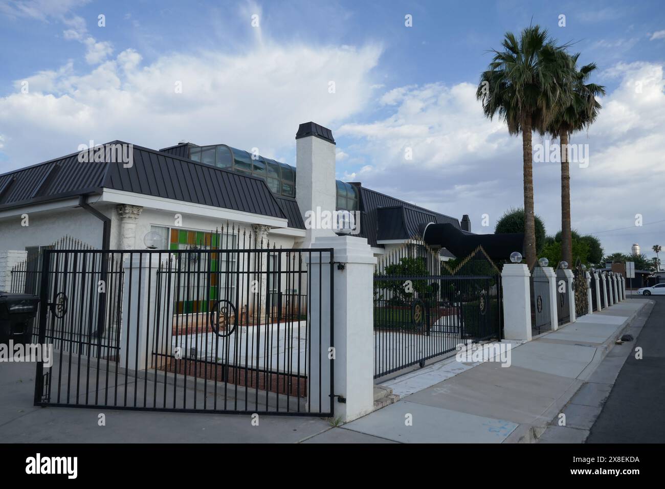 Las Vegas, Nevada, USA 14th May 2024 Entertainer Liberace Former Home ...
