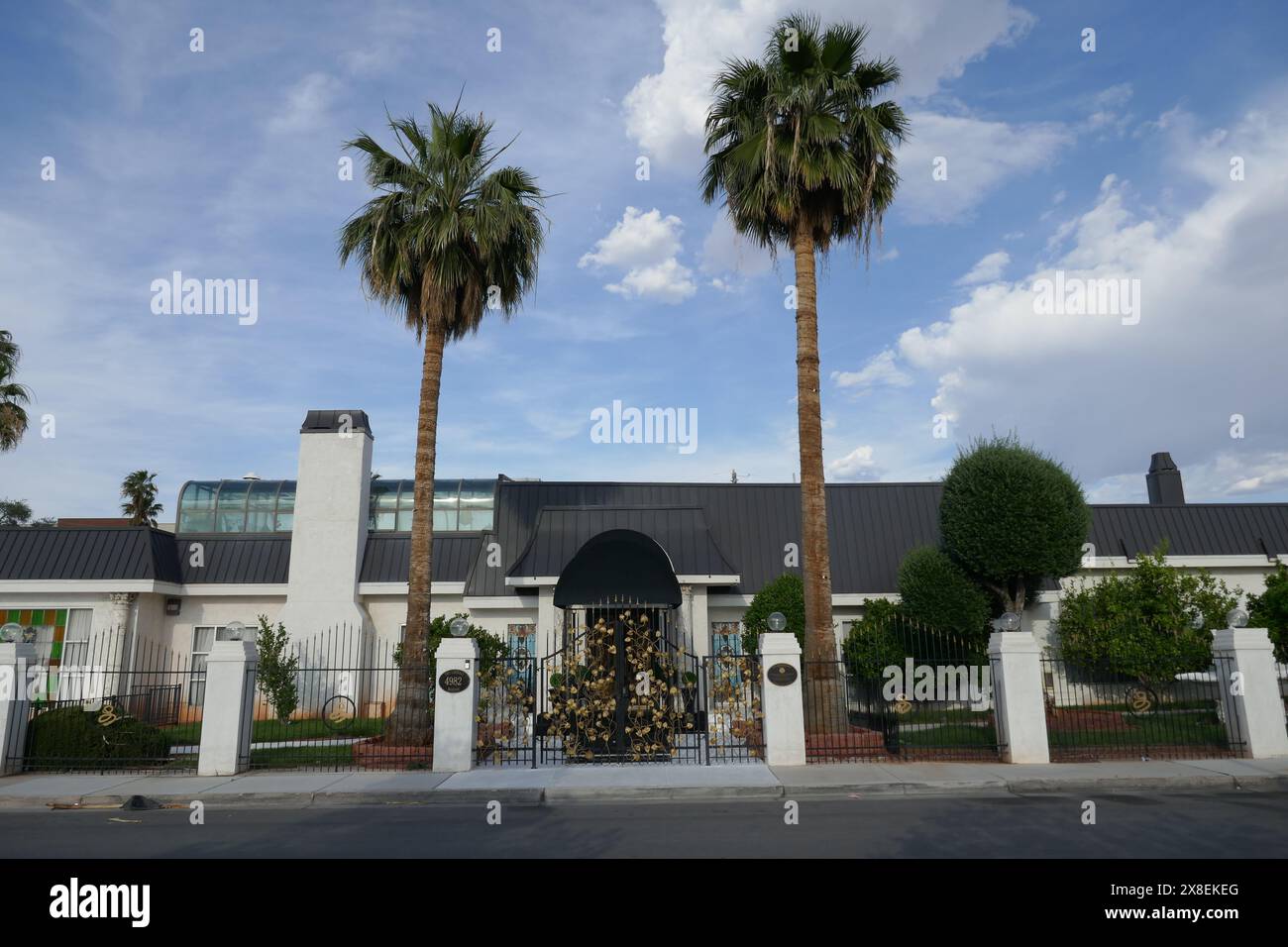 Las Vegas, Nevada, USA 14th May 2024 Entertainer Liberace Former Home ...