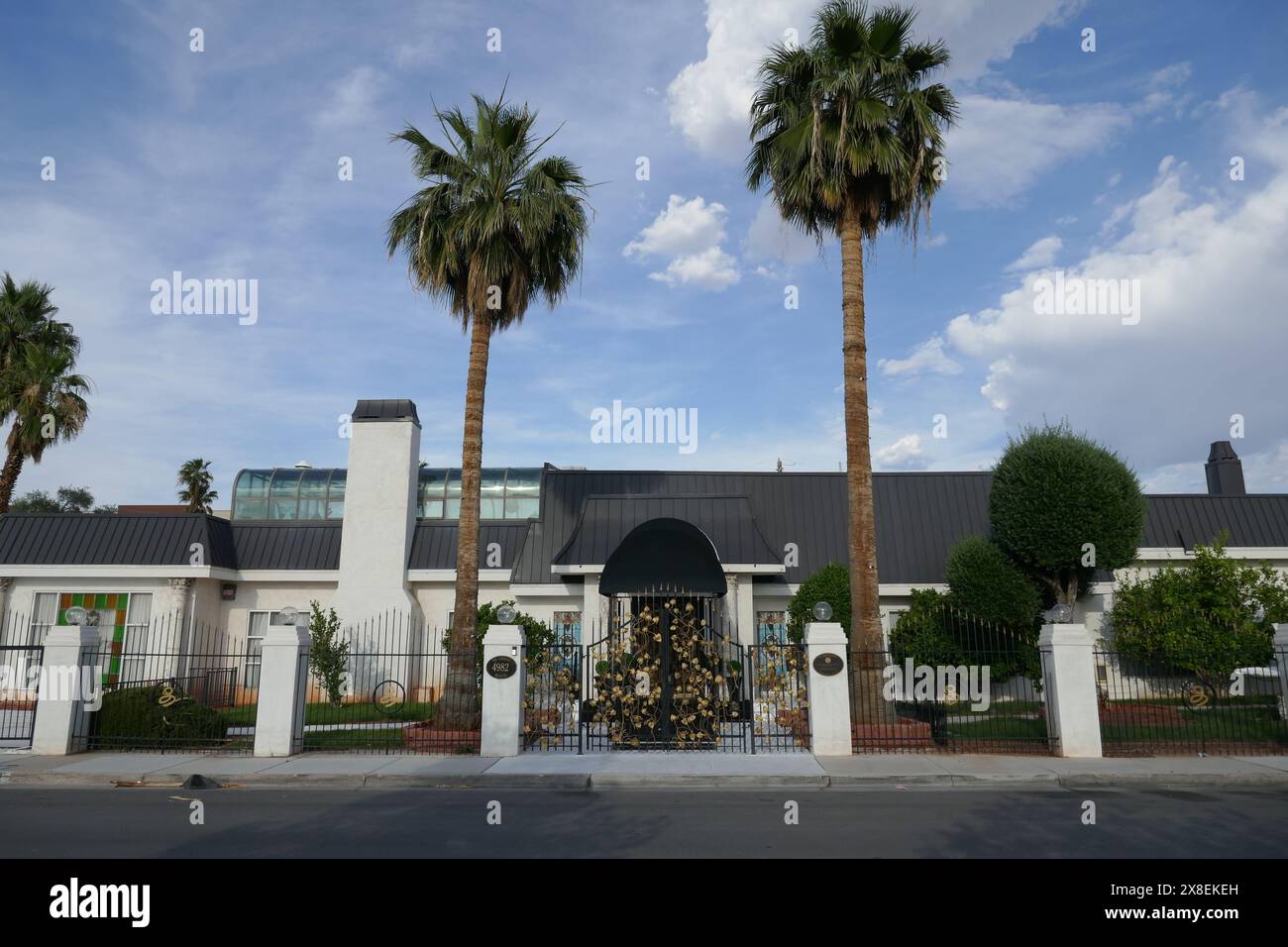 Las Vegas, Nevada, USA 14th May 2024 Entertainer Liberace Former Home ...