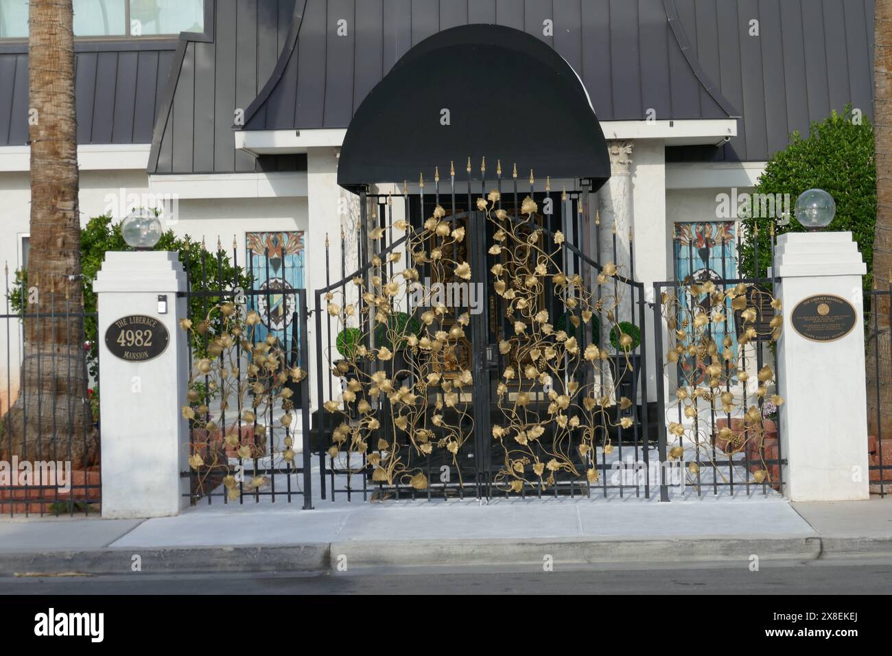 Las Vegas, Nevada, USA 14th May 2024 Entertainer Liberace Former Home ...