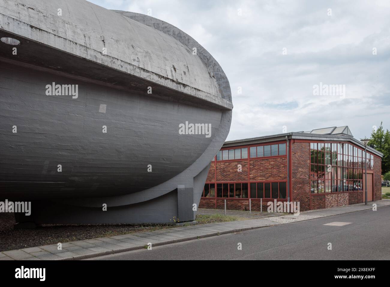 BERLIN, GERMANY - MAY 19, 2024: Outdoor exterior view of strange ...