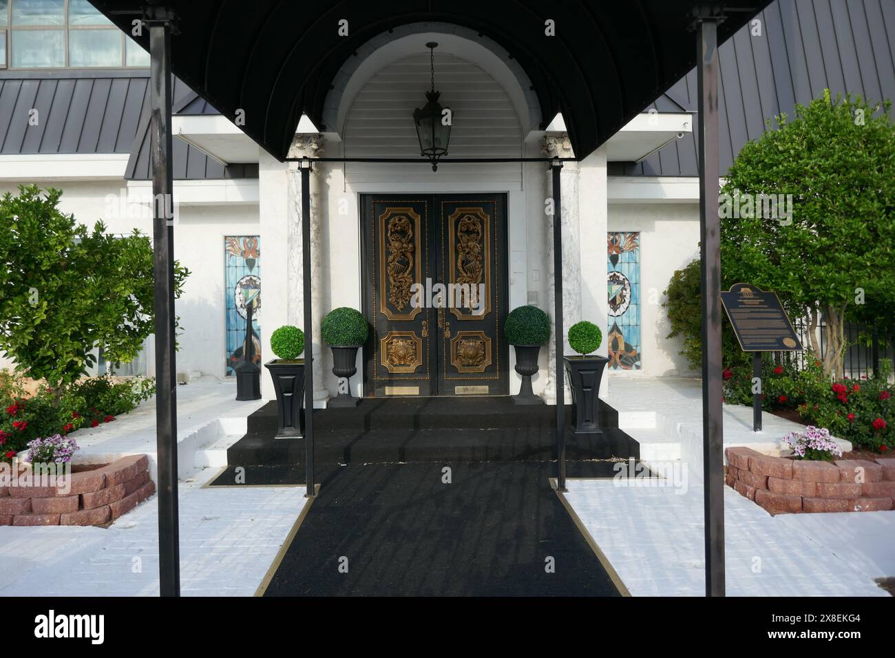 Las Vegas, Nevada, USA 14th May 2024 Entertainer Liberace Former Home ...