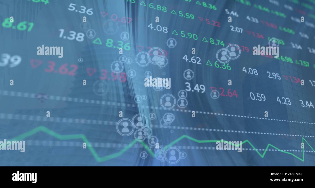 Image charts graphs processing hi-res stock photography and images - Alamy