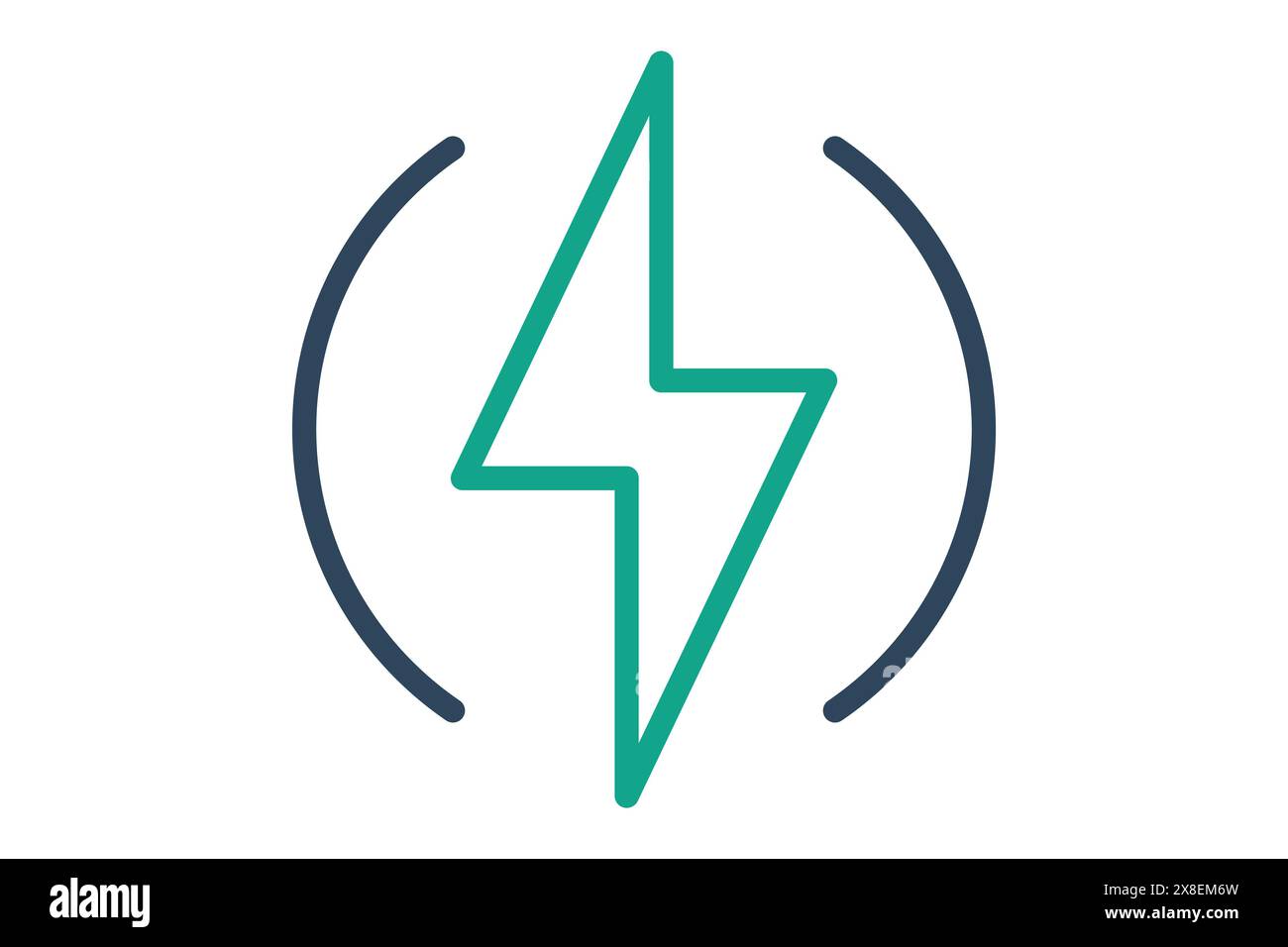 Electric icon. icon related to utilities. line icon style. utilities ...
