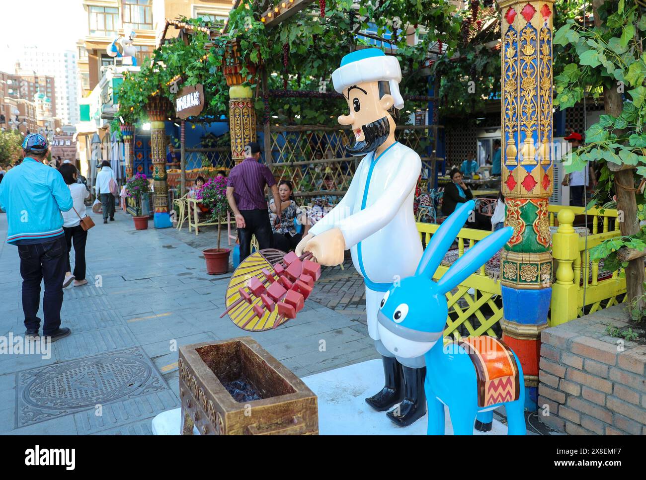 URUMQI, CHINA - MAY 24, 2024 - Tourists visit the Xinjiang ...