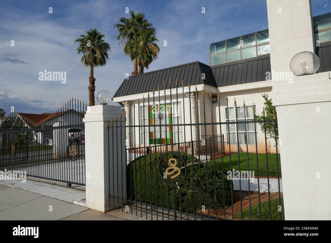 Las Vegas, Nevada, USA 14th May 2024 Entertainer Liberace Former Home ...