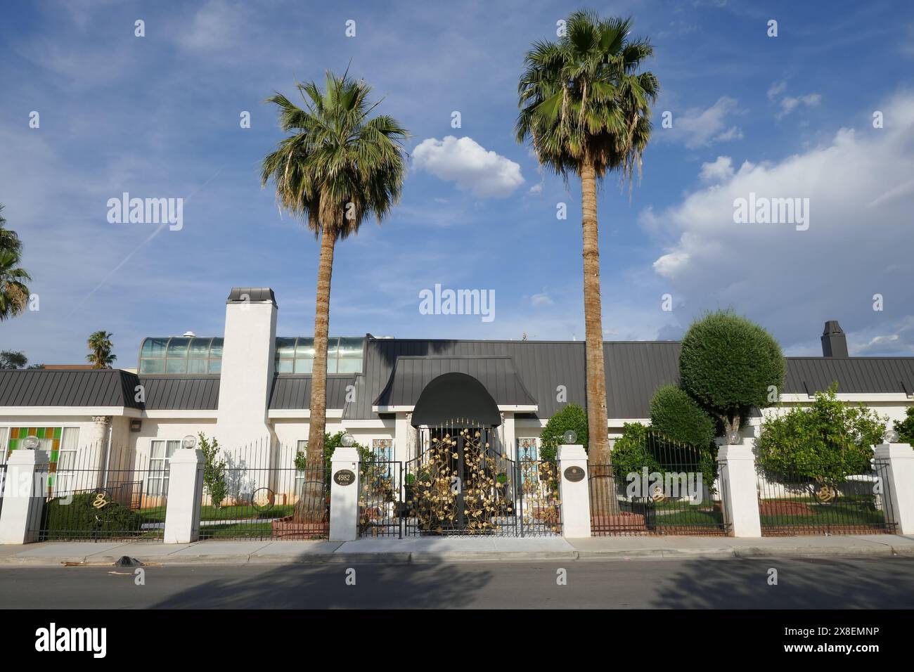 Las Vegas, Nevada, USA 14th May 2024 Entertainer Liberace Former Home ...