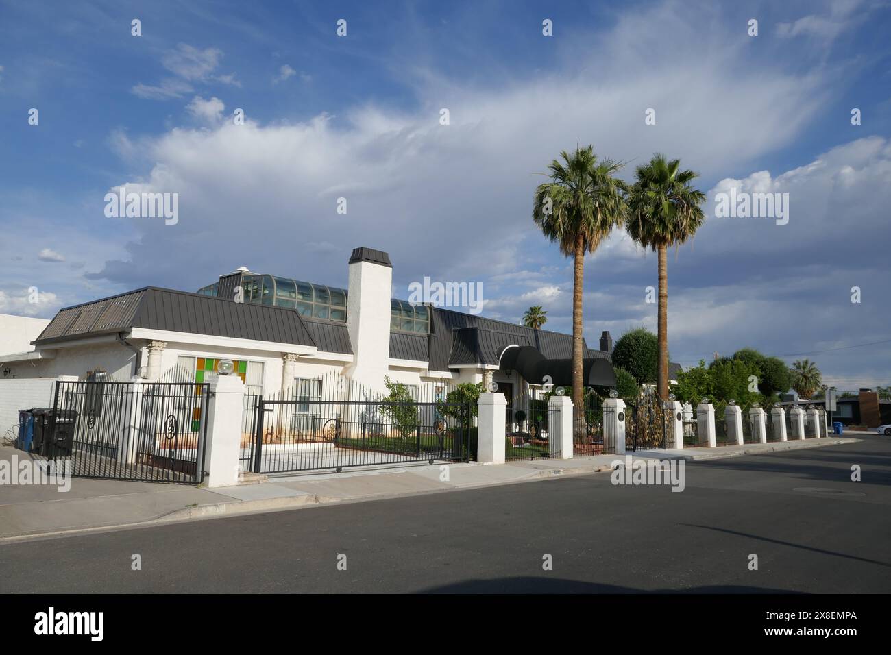 Las Vegas, Nevada, USA 14th May 2024 Entertainer Liberace Former Home ...