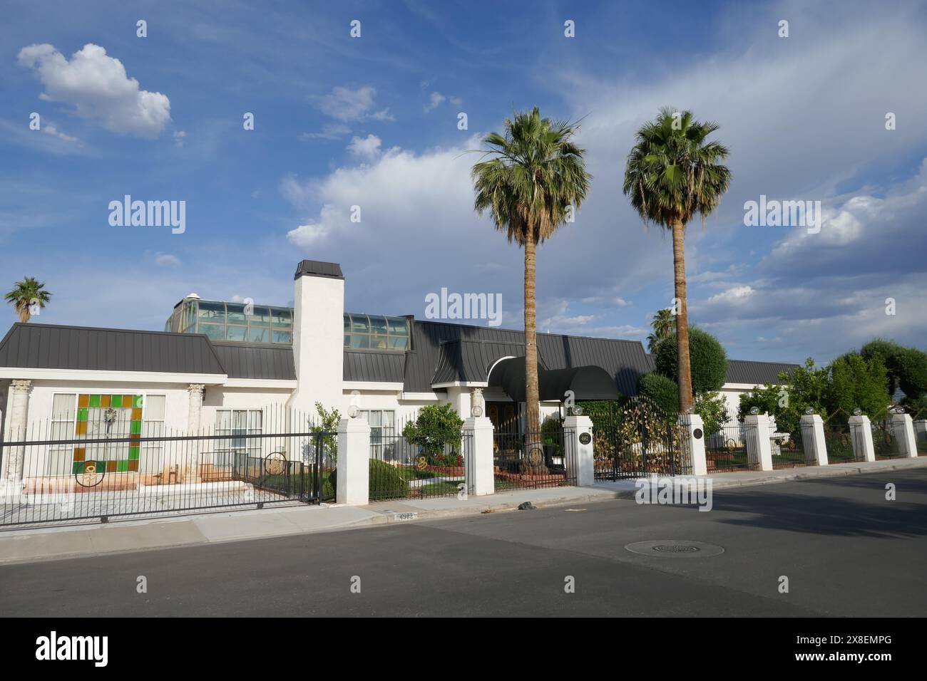 Las Vegas, Nevada, USA 14th May 2024 Entertainer Liberace Former Home ...