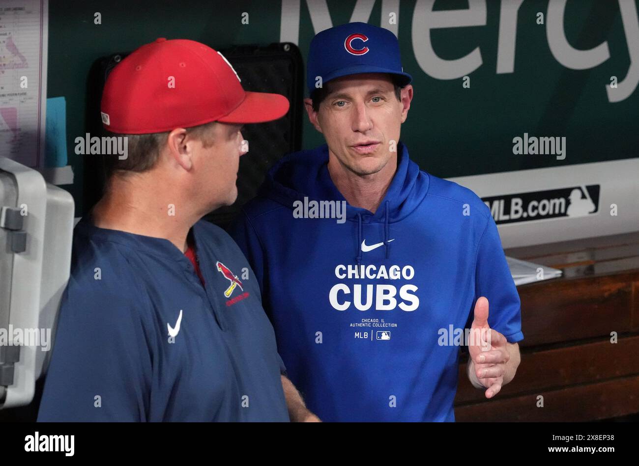 St. Louis, United States. 28th May, 2024. St. Louis Cardinals ...