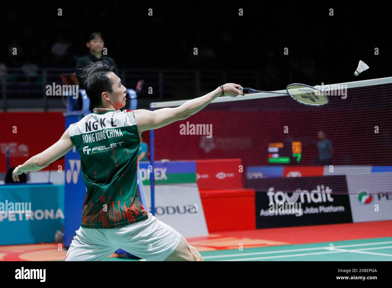 Kuala Lumpur, Malaysia. 24th May, 2024. Angus Ng Ka Long of Hong Kong ...