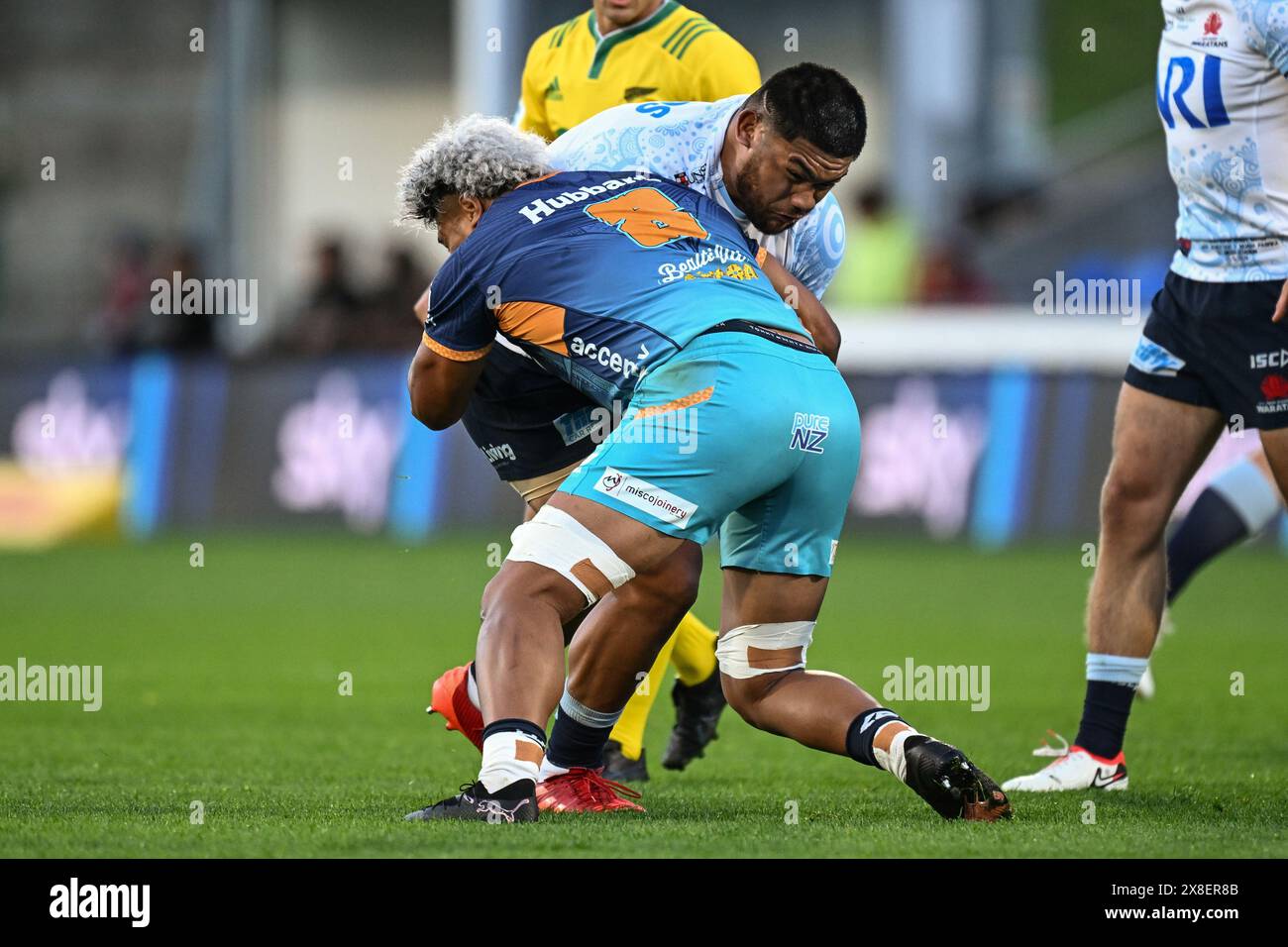 Auckland, New Zealand . 25th May, 2024. Bradley Amituanai of the ...
