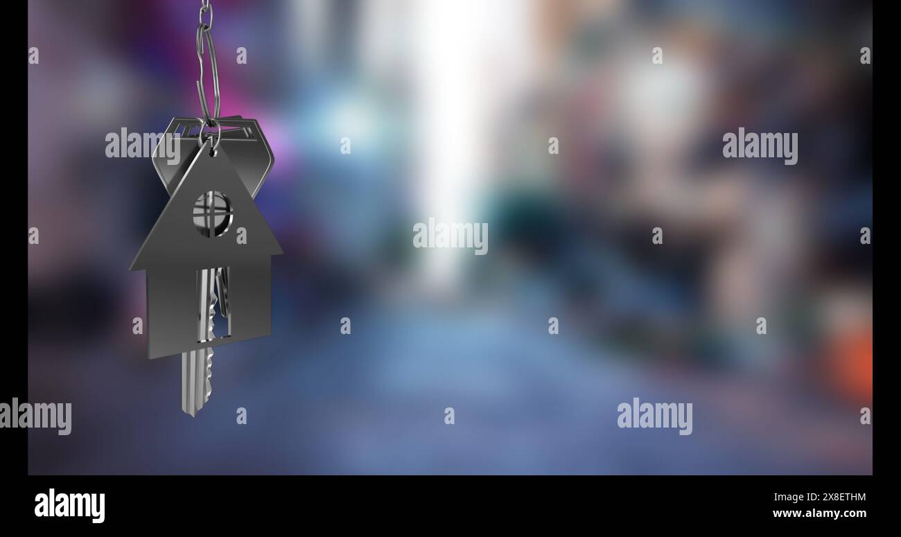 Lock key symbol animation over hi-res stock photography and images - Alamy