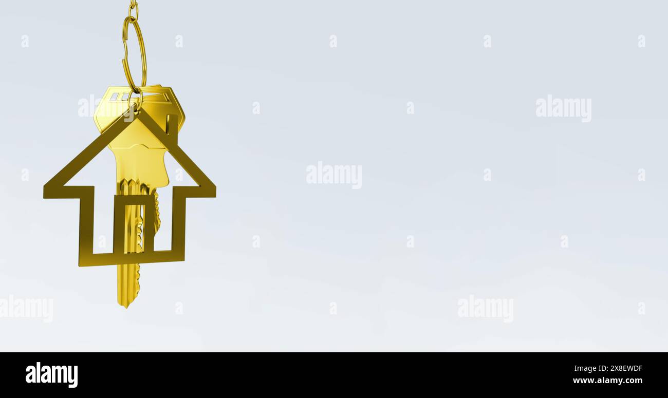 House key gold golden hi-res stock photography and images - Alamy