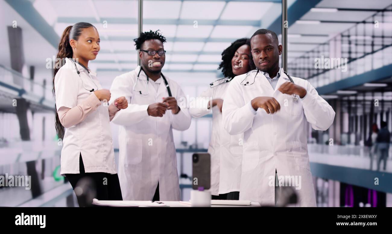 African female medical leader hi-res stock photography and images - Alamy