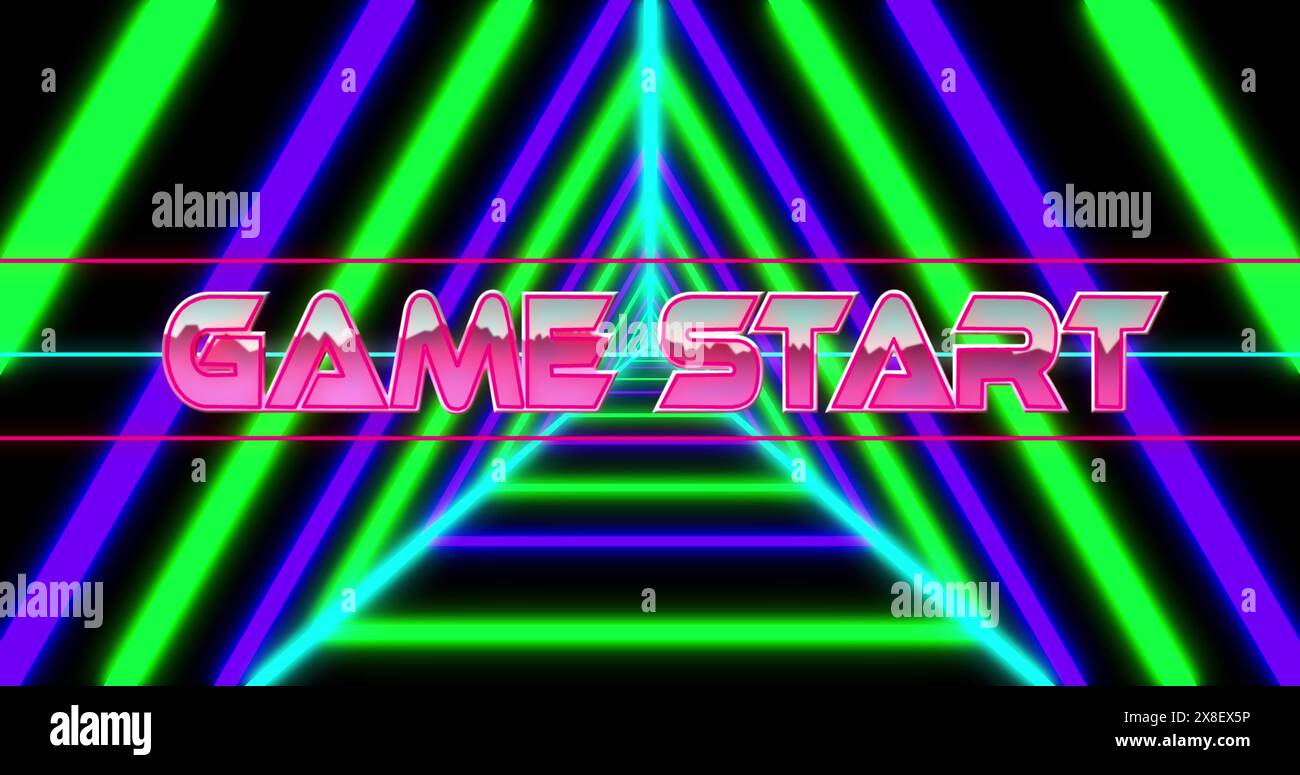 Animation data processing over triangle hi-res stock photography and ...