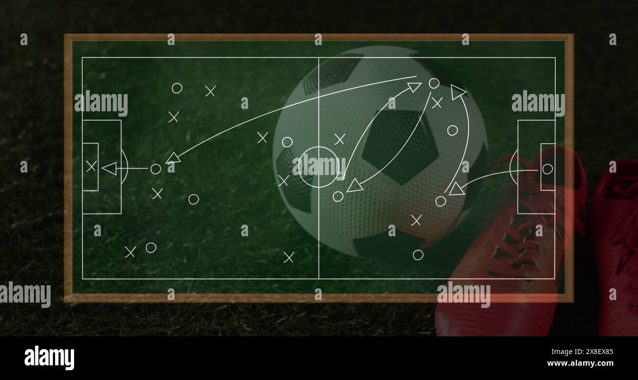 Animation football game plan on hi-res stock photography and images - Alamy