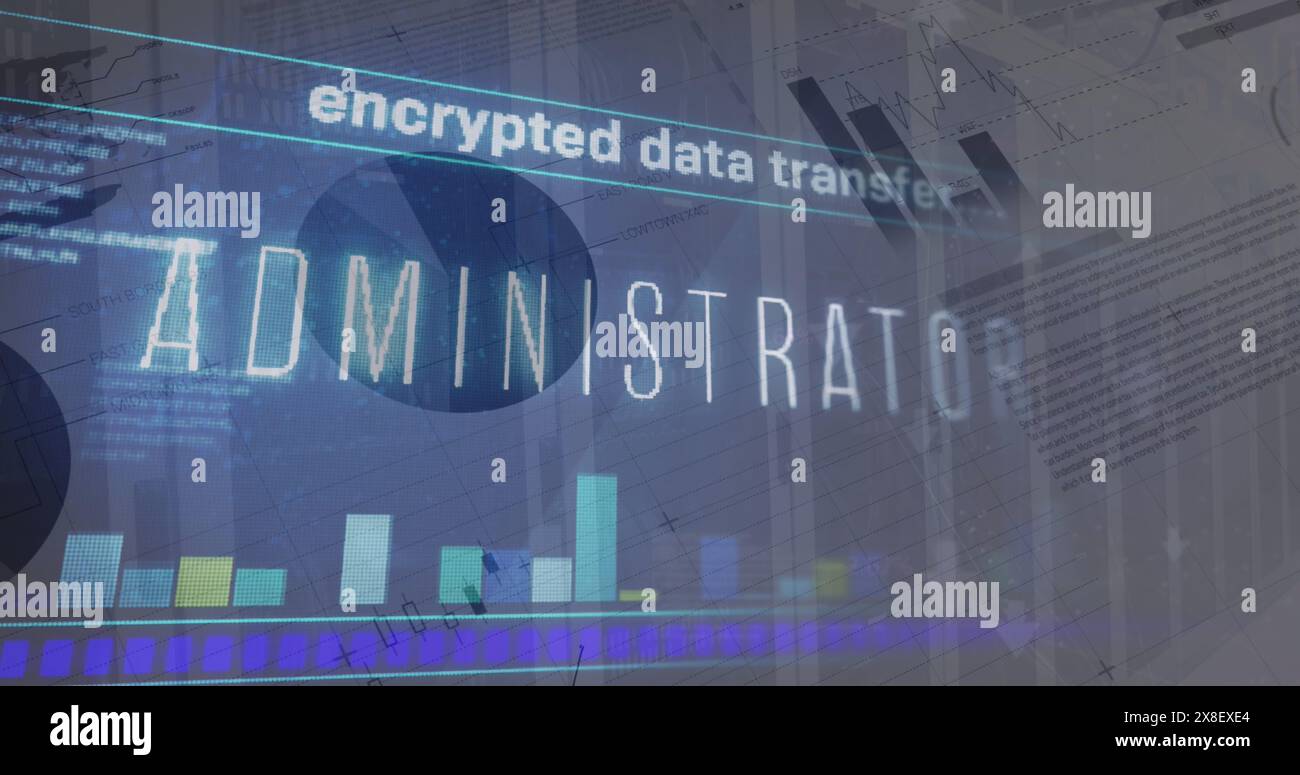 Animation digital computer interface data hi-res stock photography and ...