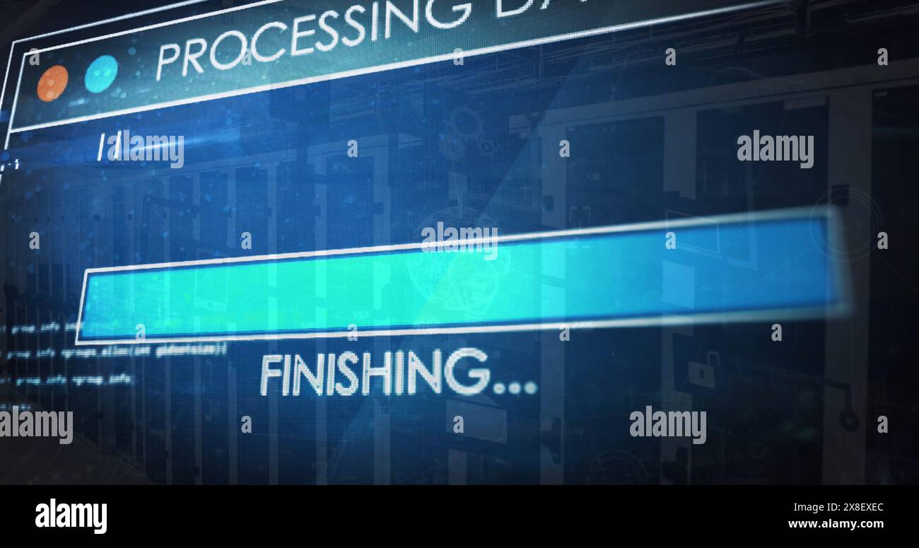 Animation digital computer interface data hi-res stock photography and ...