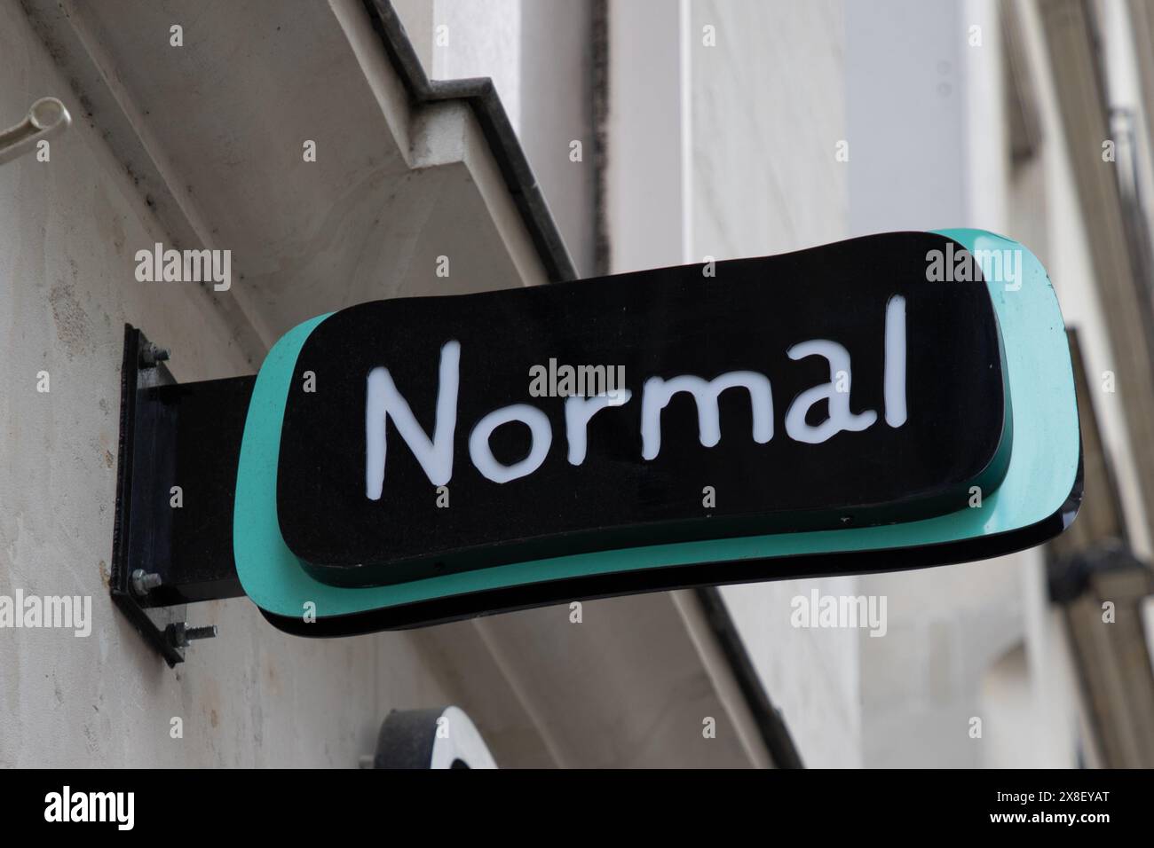 nantes , France - 05 22 2024 : normal brand sign and text logo on ...