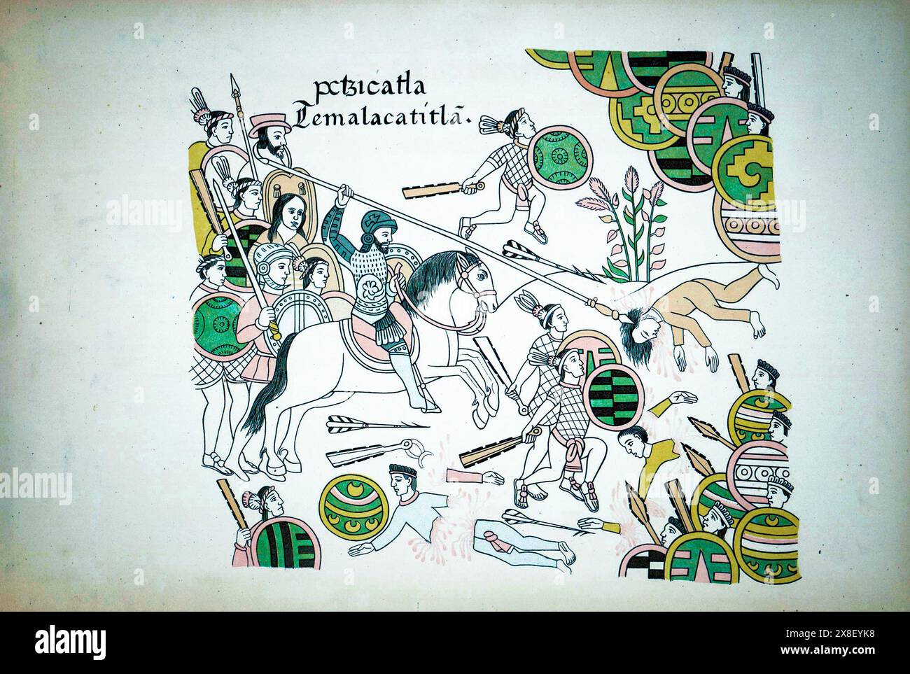 Aztec chieftain hi-res stock photography and images - Alamy