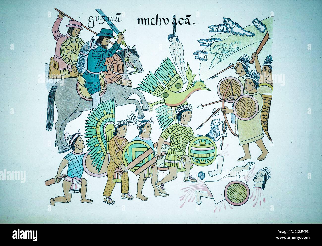 Tarascan king calzonzi hi-res stock photography and images - Alamy