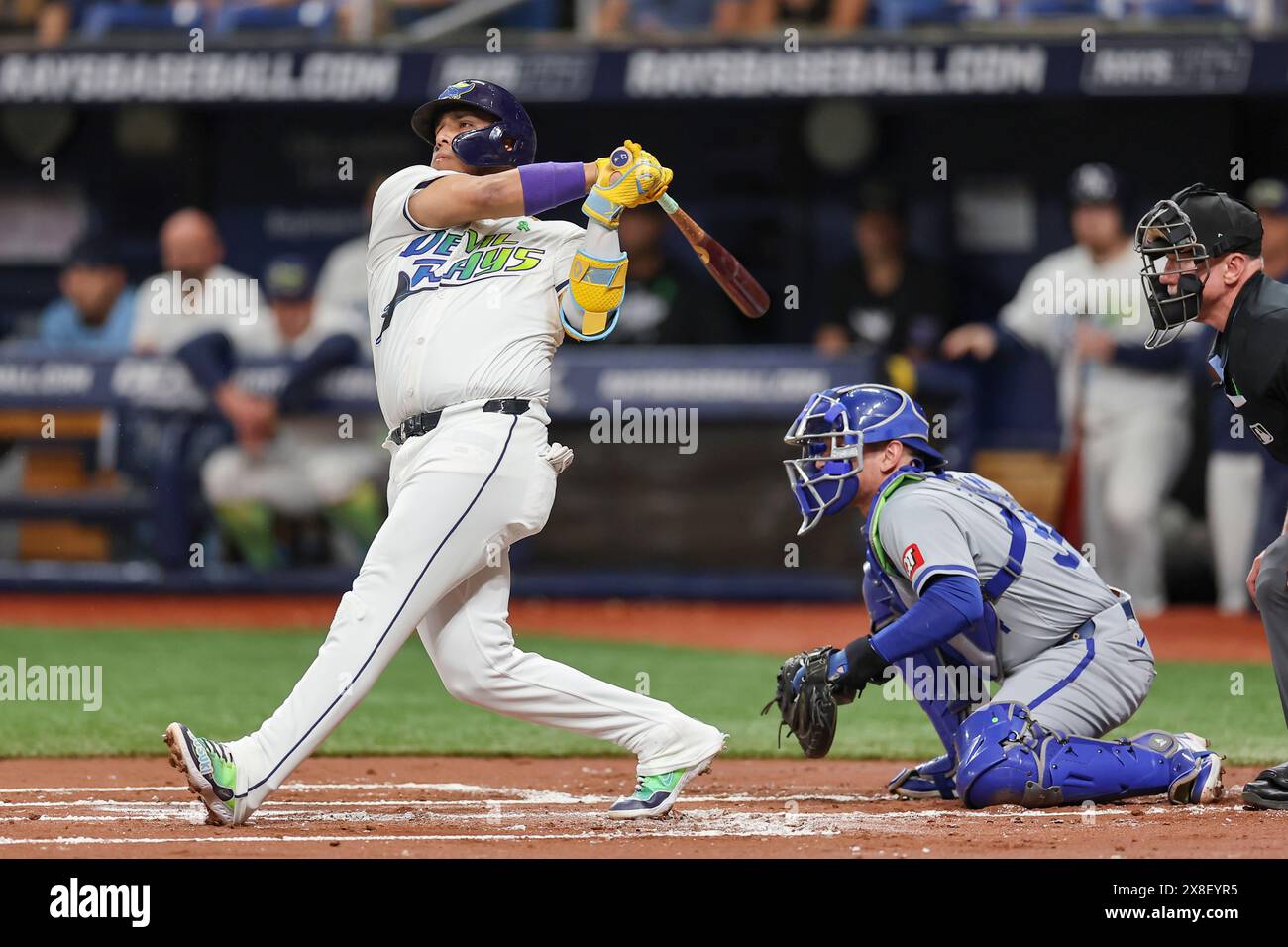 St. Petersburg, FL: Tampa Bay Rays third base Isaac Paredes (17 ...
