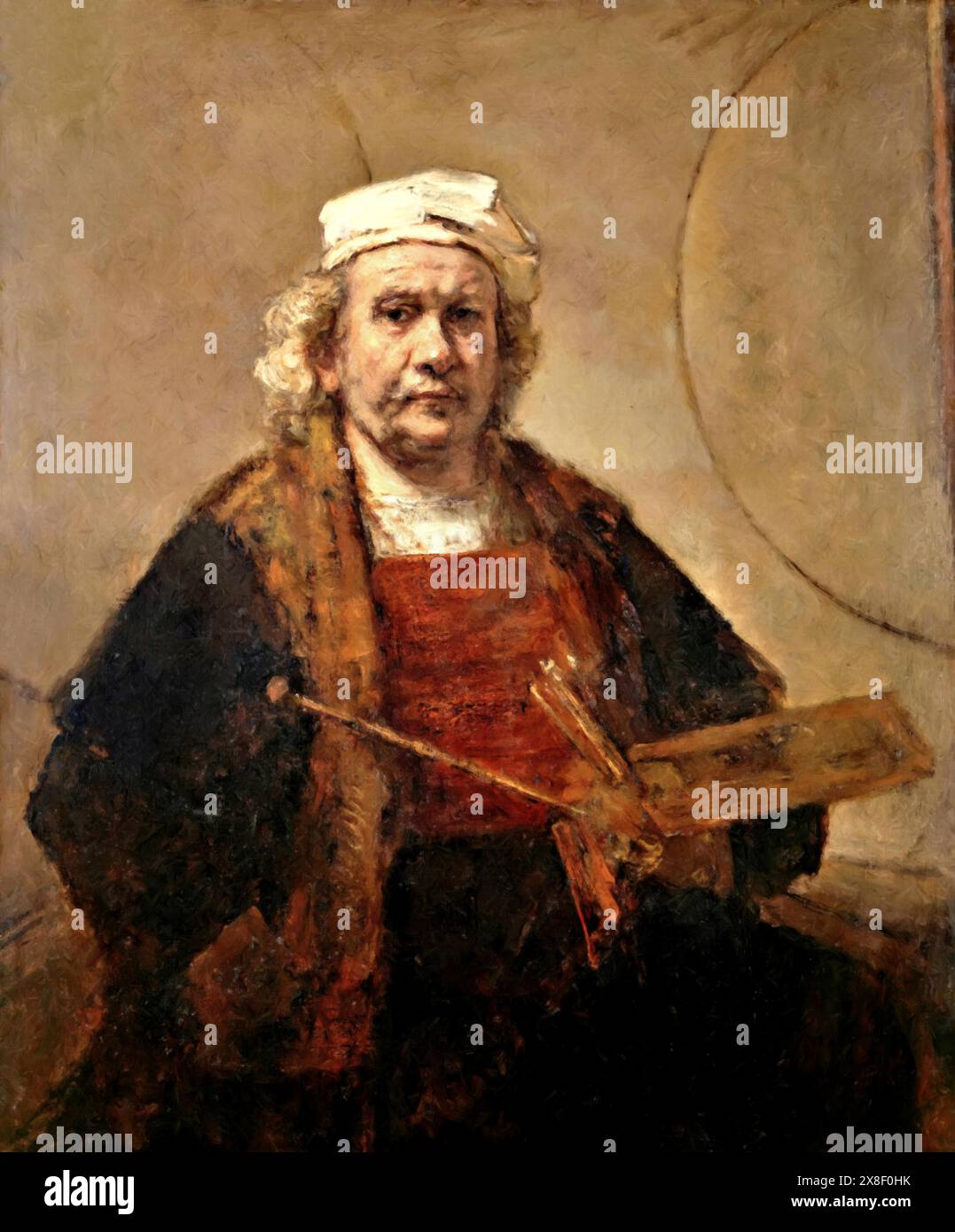 Rembrandt painting Stock Vector Images - Alamy