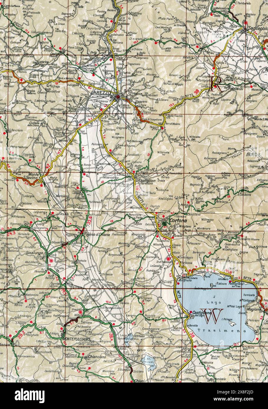 Map italy 1944 hi-res stock photography and images - Alamy