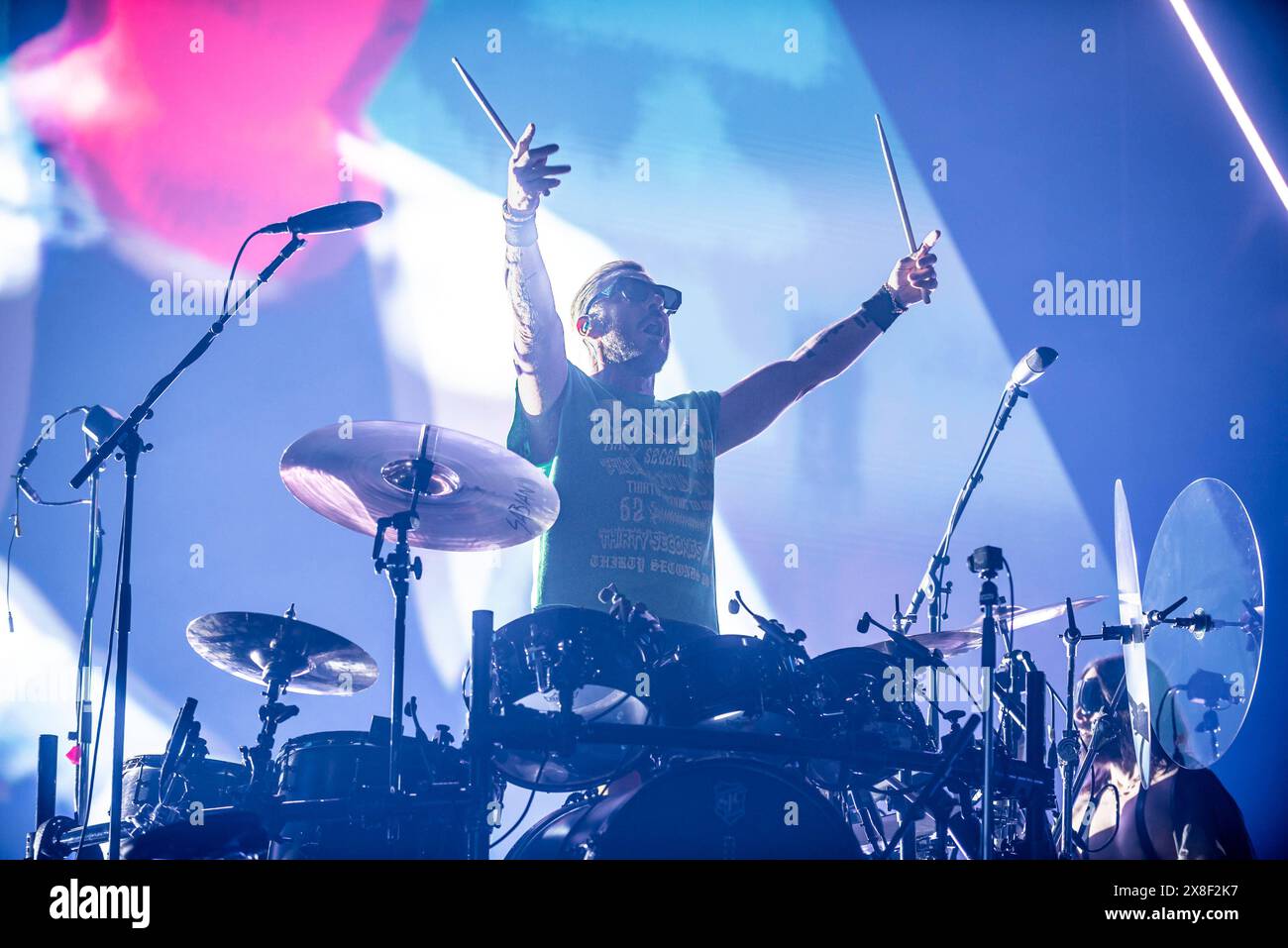 Music Concert - Thirty Seconds to Mars - Seasons Tour Shannon Leto of ...