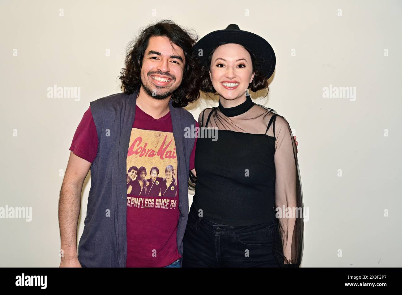 LONDON, ENGLAND - MAY 24 2024: Frieren cast with Jordan Dash Cruz and ...