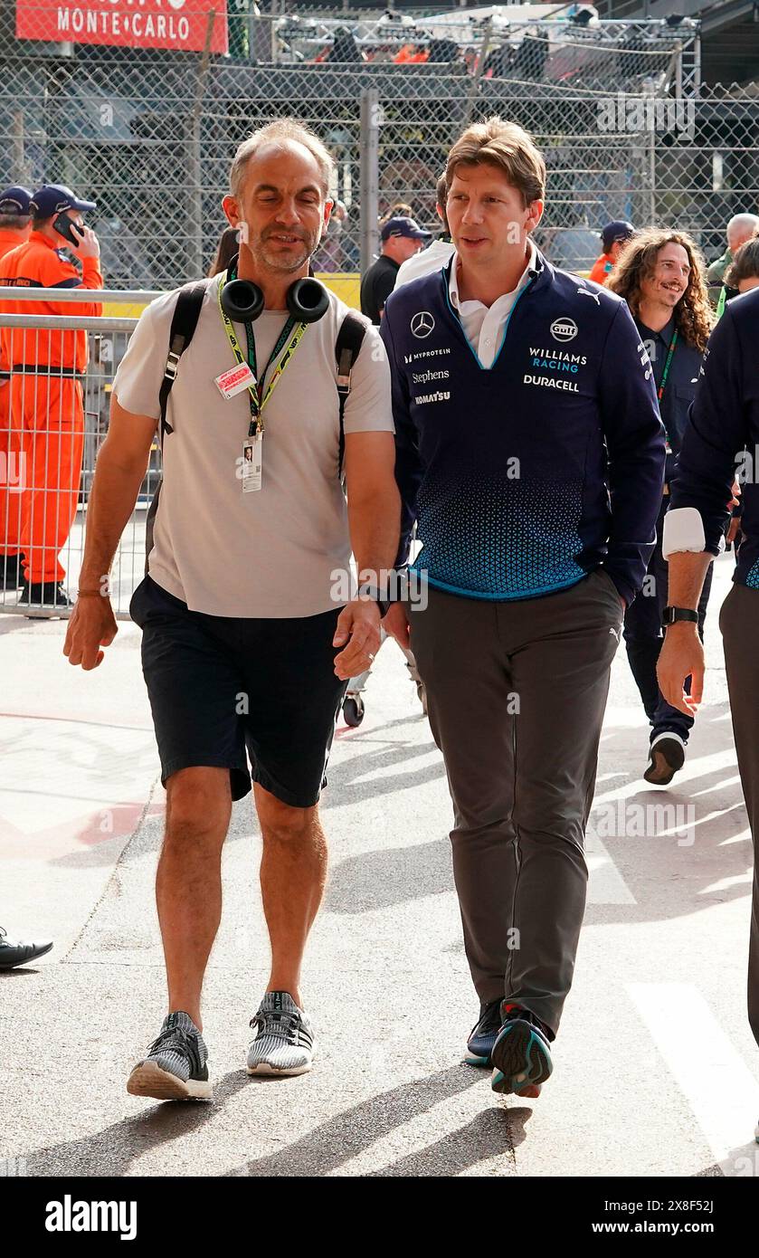 Monte Carlo, Monaco. 24th May, 2024. 24.05.2024, Circuit de Monaco ...