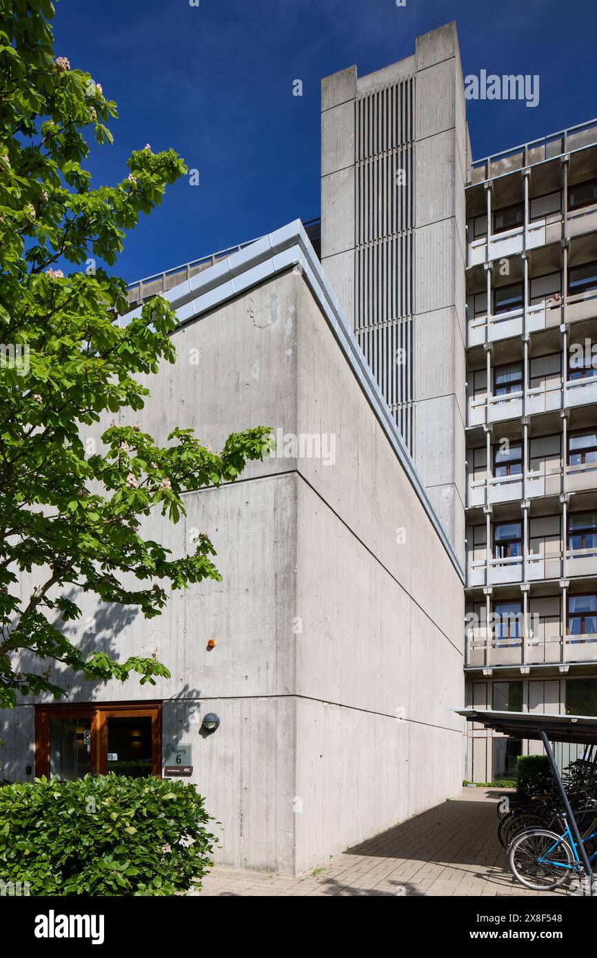 Højhuset (The High-Rise), Frederiksberg Campus, designed by Steen Eiler ...
