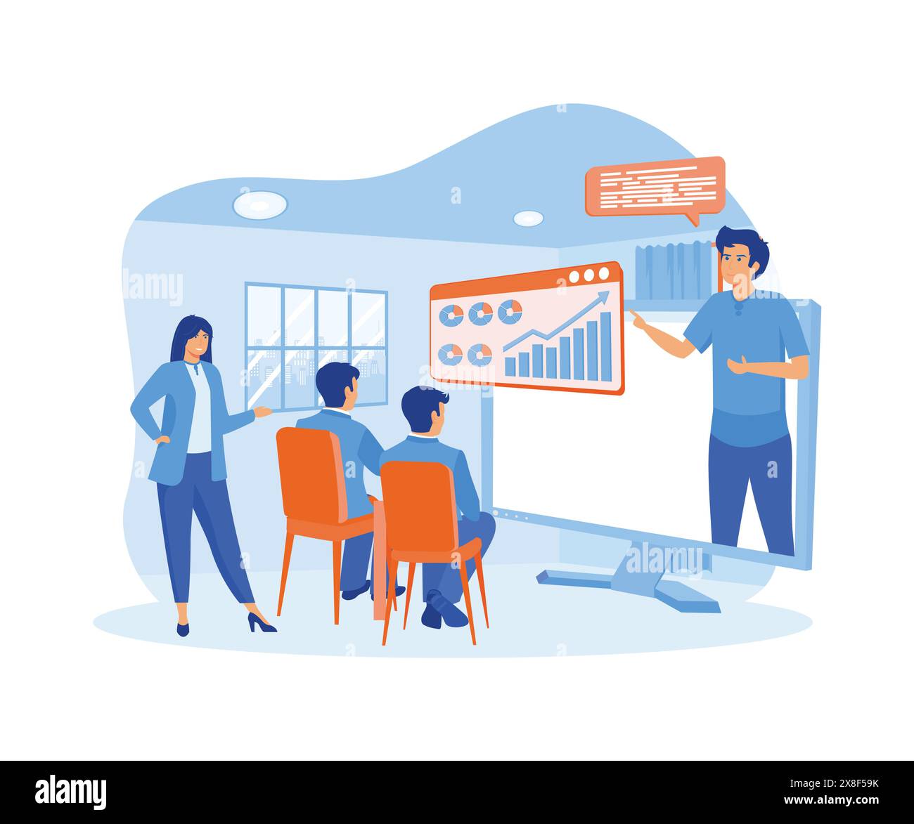 Promotional seminar Stock Vector Images - Alamy